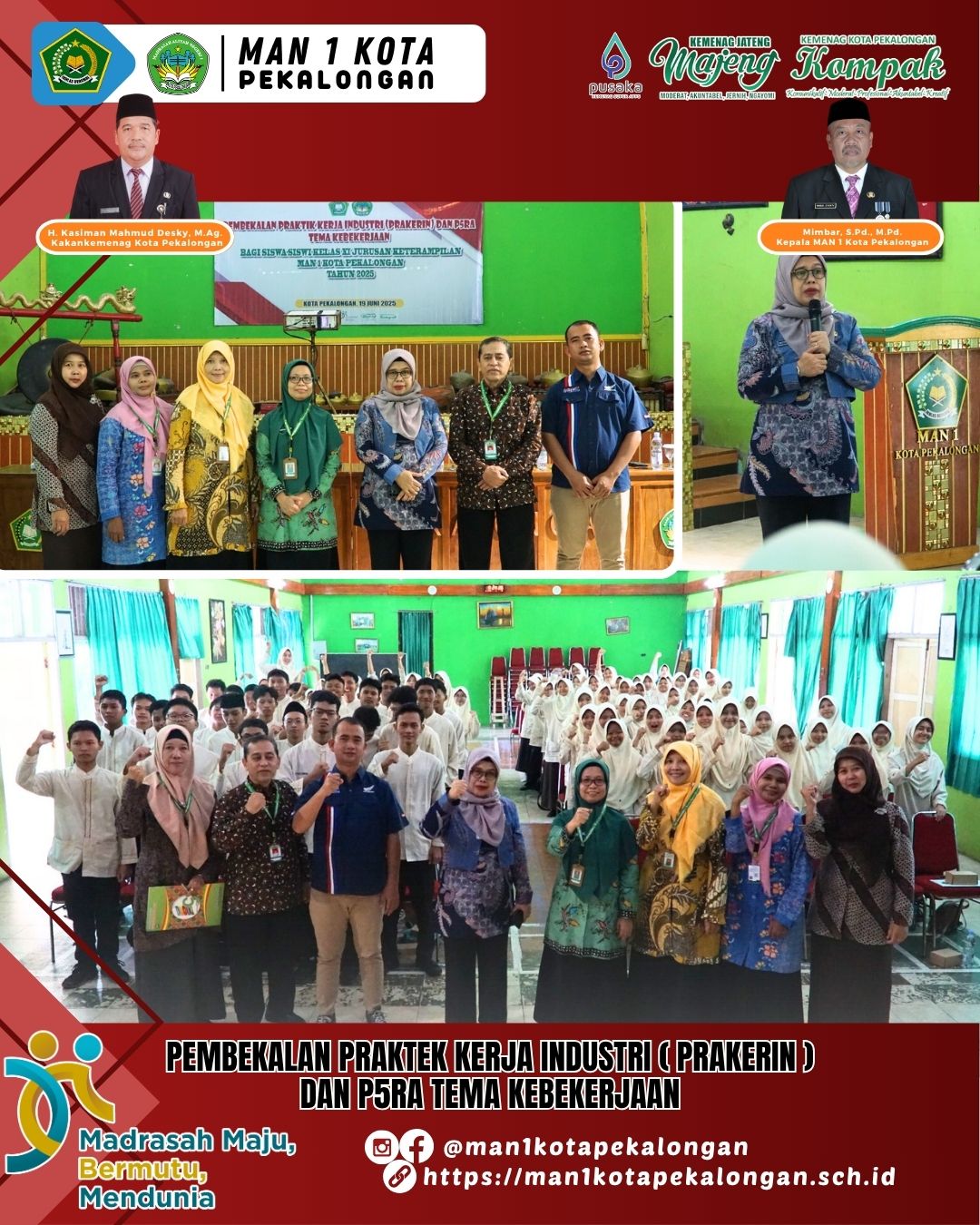 Pembekalan Praktek Kerja Industri ( Prakerin ) dan Pembekalan P5RA Tema ...
